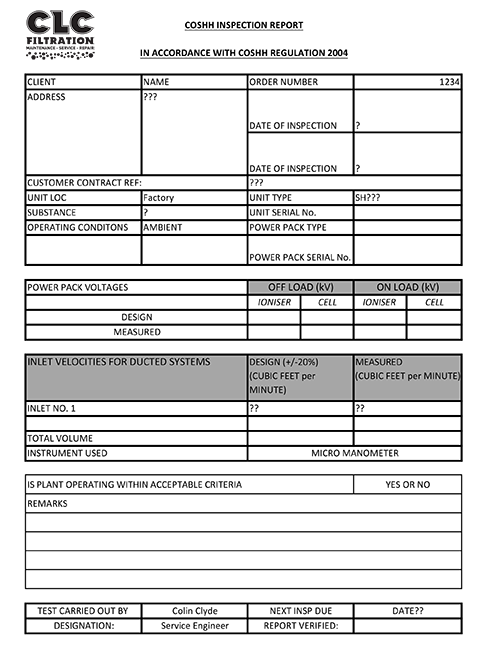 Our Services - CLC Filtration